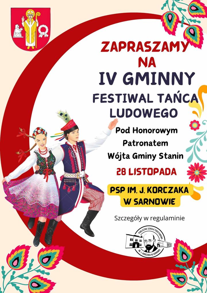 IV Gminny Festiwal Tańca Ludowego pod Honorowym Patronatem Wójta Gminy ...